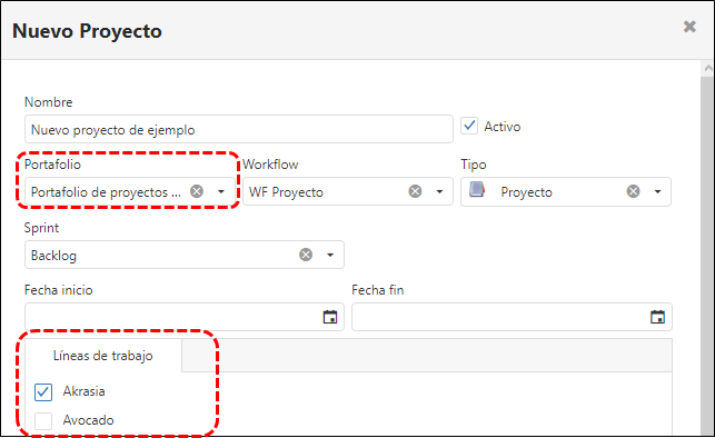 Crear un Portafolio y Proyectos